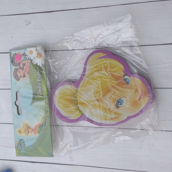 Disney | Office | Disney Princess Fairy Tinkerbell Jumbo School Eraser ...